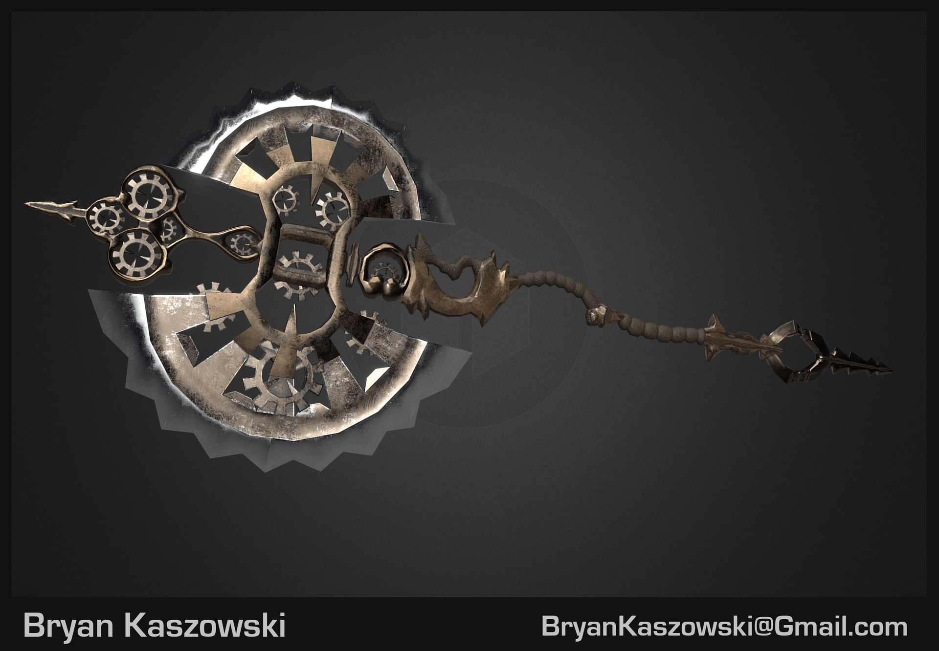 ArtStation - Clock work Axe