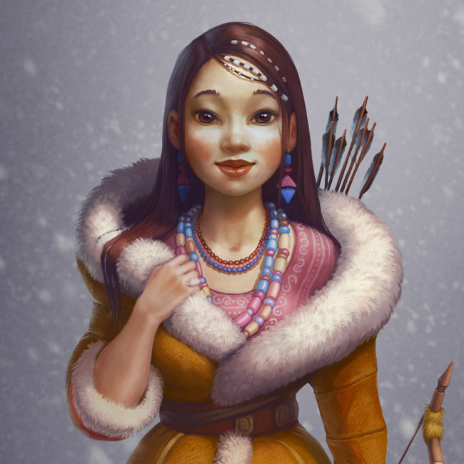 ArtStation - Inuit girl
