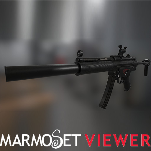 ArtStation - HK MP5 SD6