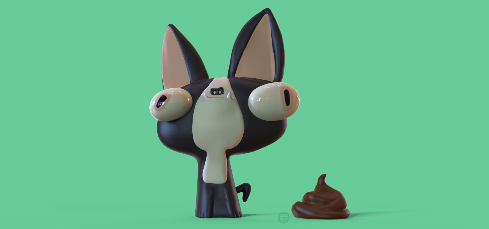 ArtStation - Dog "Dolce Poop"