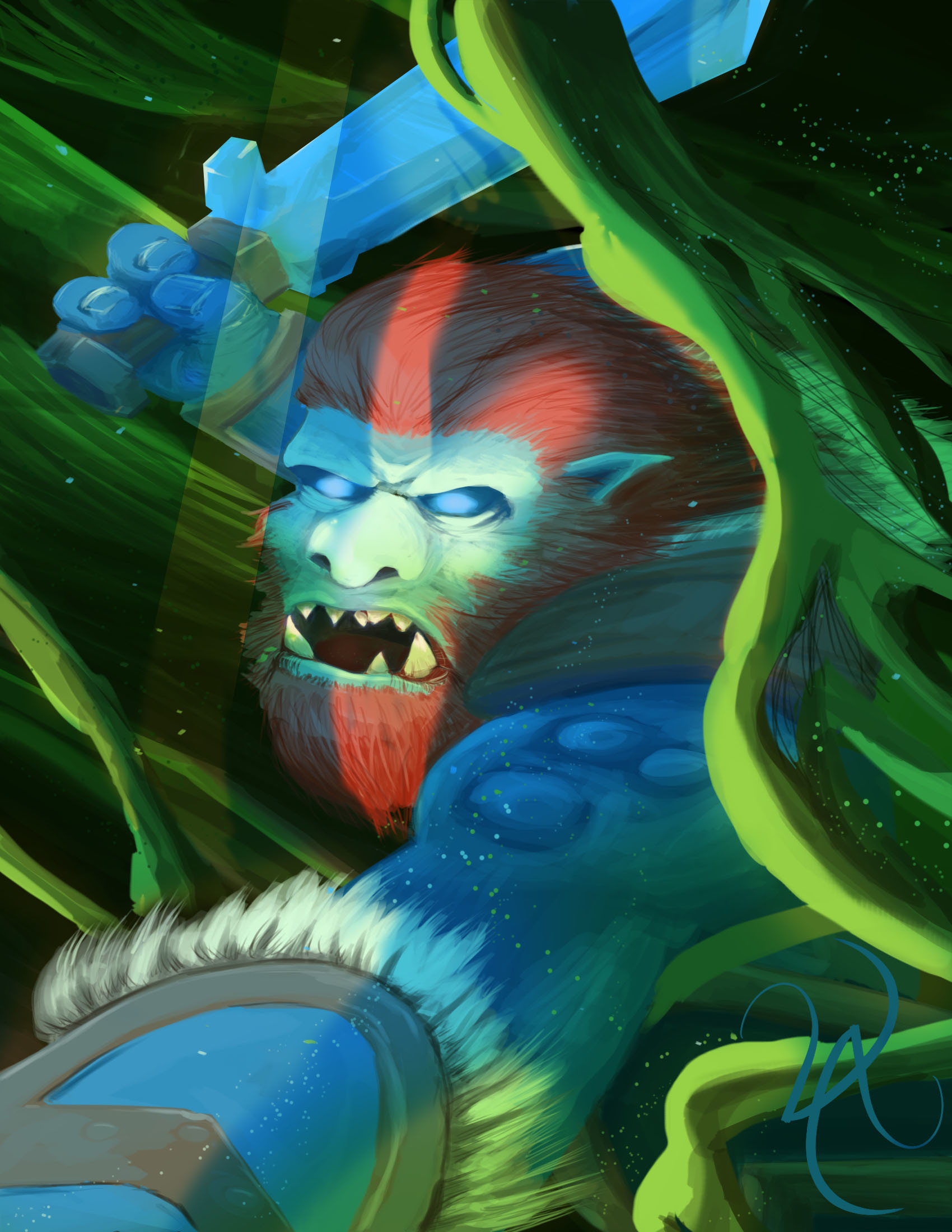 ArtStation - Trundle in the Jungle