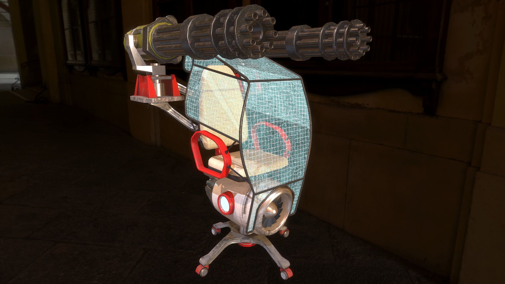 ArtStation - Jet chair