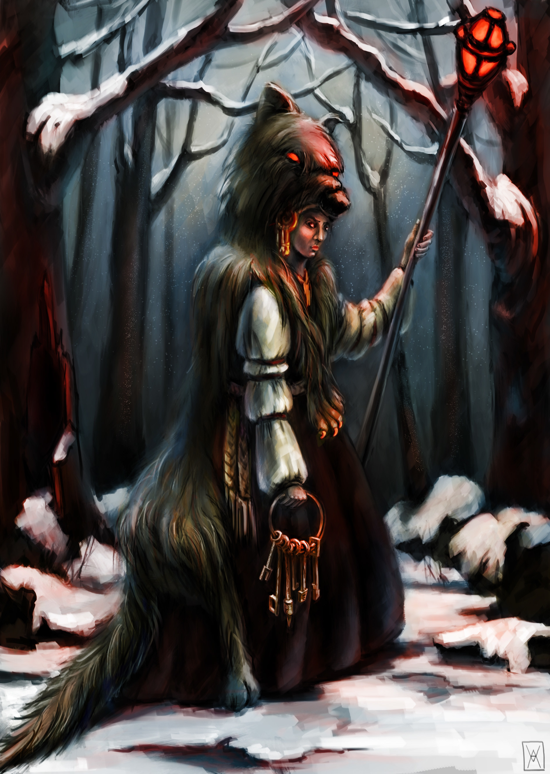 ArtStation - The keeper of the keys