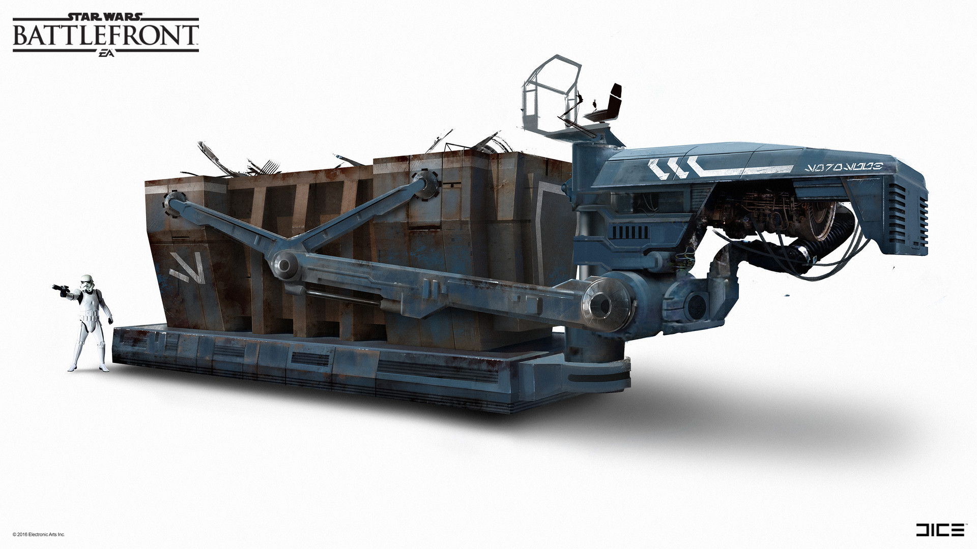 ArtStation - Prop Concept Art for the 2015 Star Wars Battlefront game ...