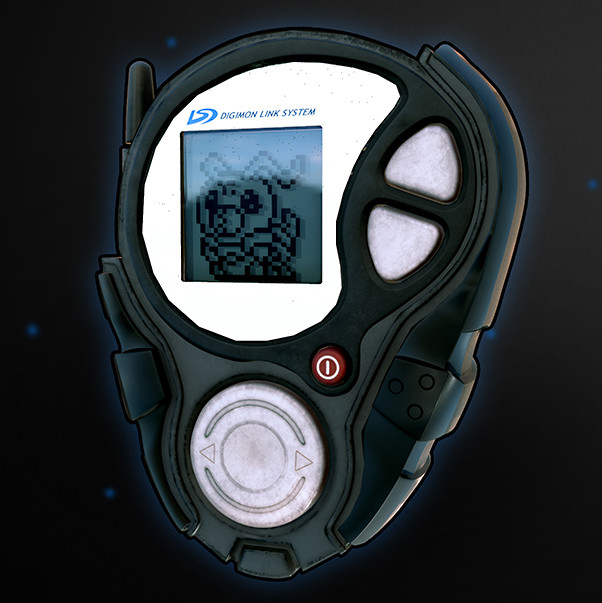 ArtStation - Digimon - D3 Digivice