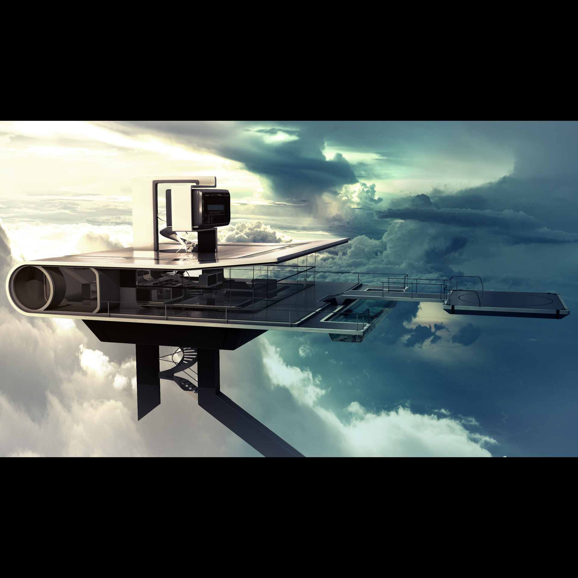 ArtStation - Space Opera Architecture