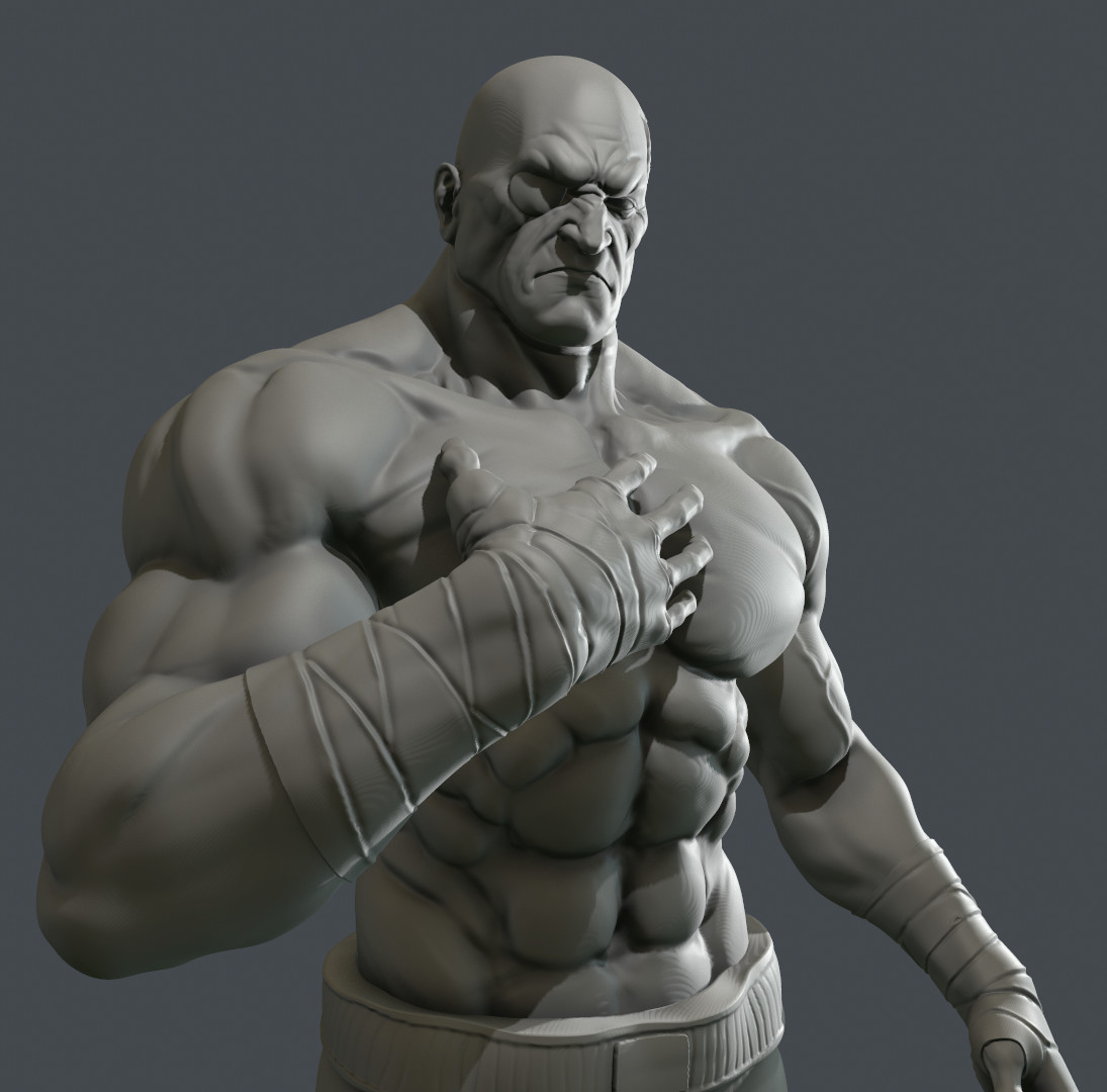 ArtStation - Sagat