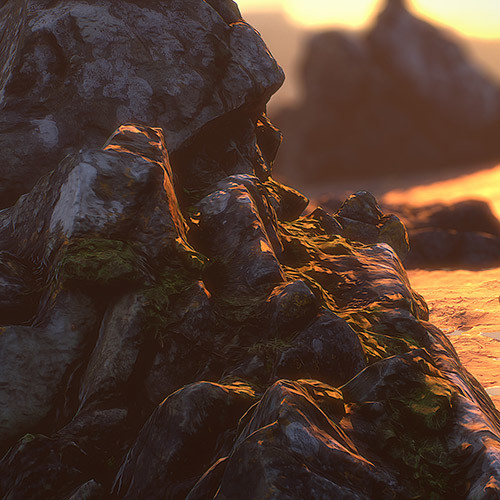 ArtStation - Quigley's Rock