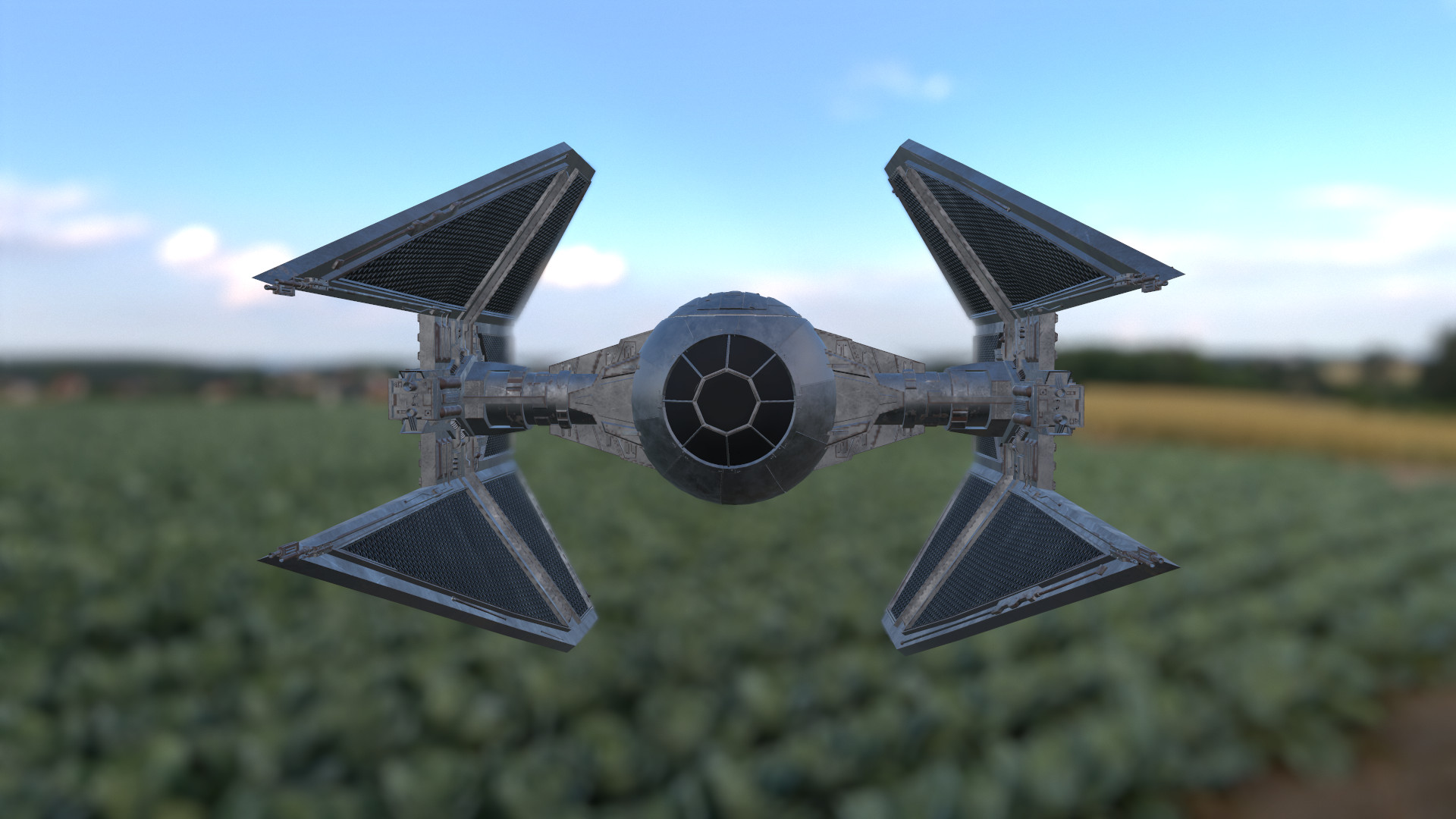 ArtStation - Tie interceptor