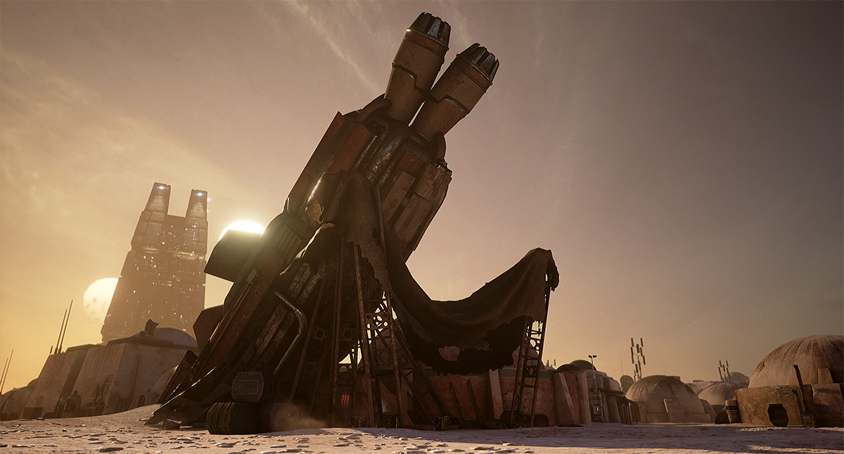 ArtStation - Docking Bay 94 Mos Eisley