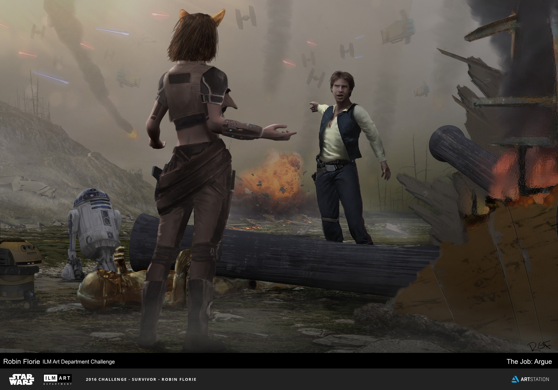 ArtStation - Star Wars The Job part 2 INDUSTRIAL LIGHT & MAGIC Art ...