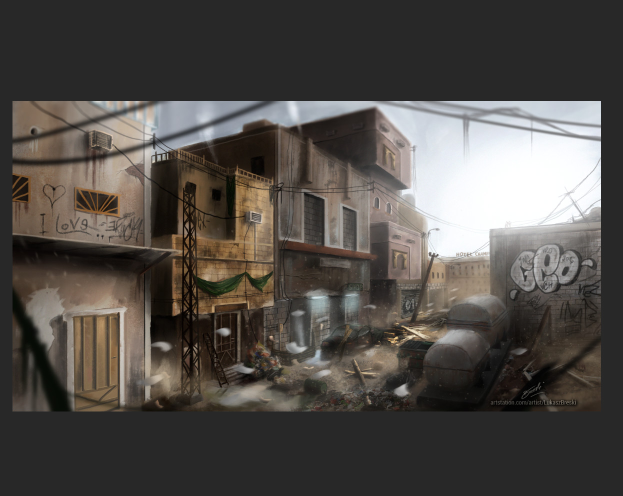 ArtStation - Ghost Town