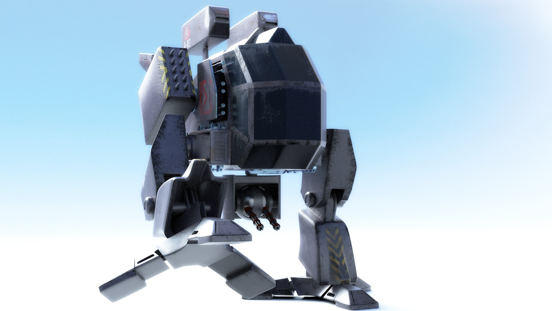 ArtStation - War Mech Concept