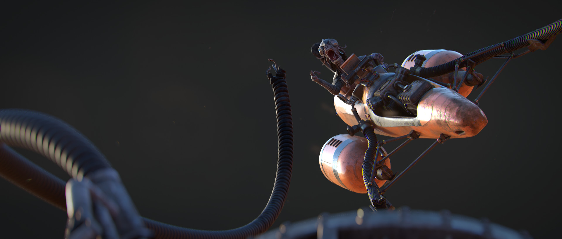 ArtStation - FanArt SW / Pod Racer - Sebulba