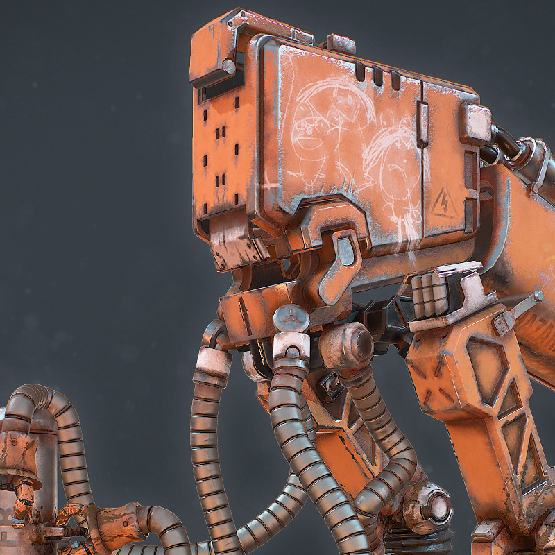 ArtStation - Crawler Mech