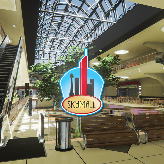 ArtStation - Skymall Realtime Project