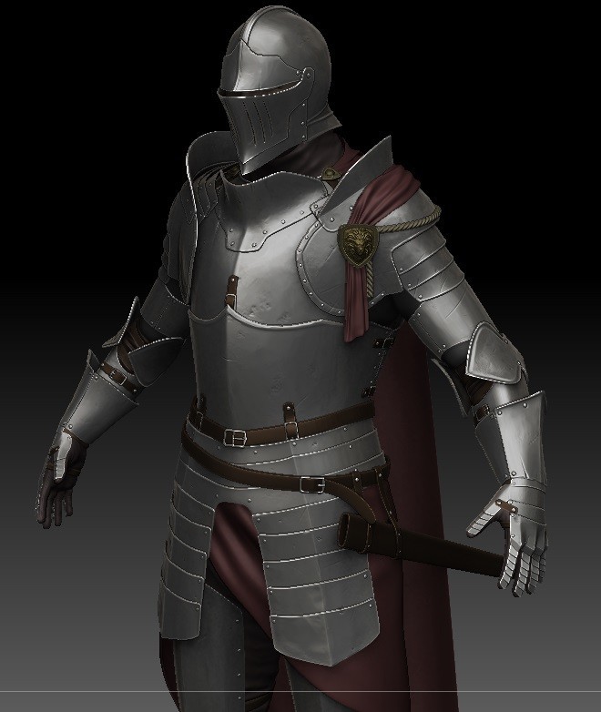 ArtStation - Knight WIP