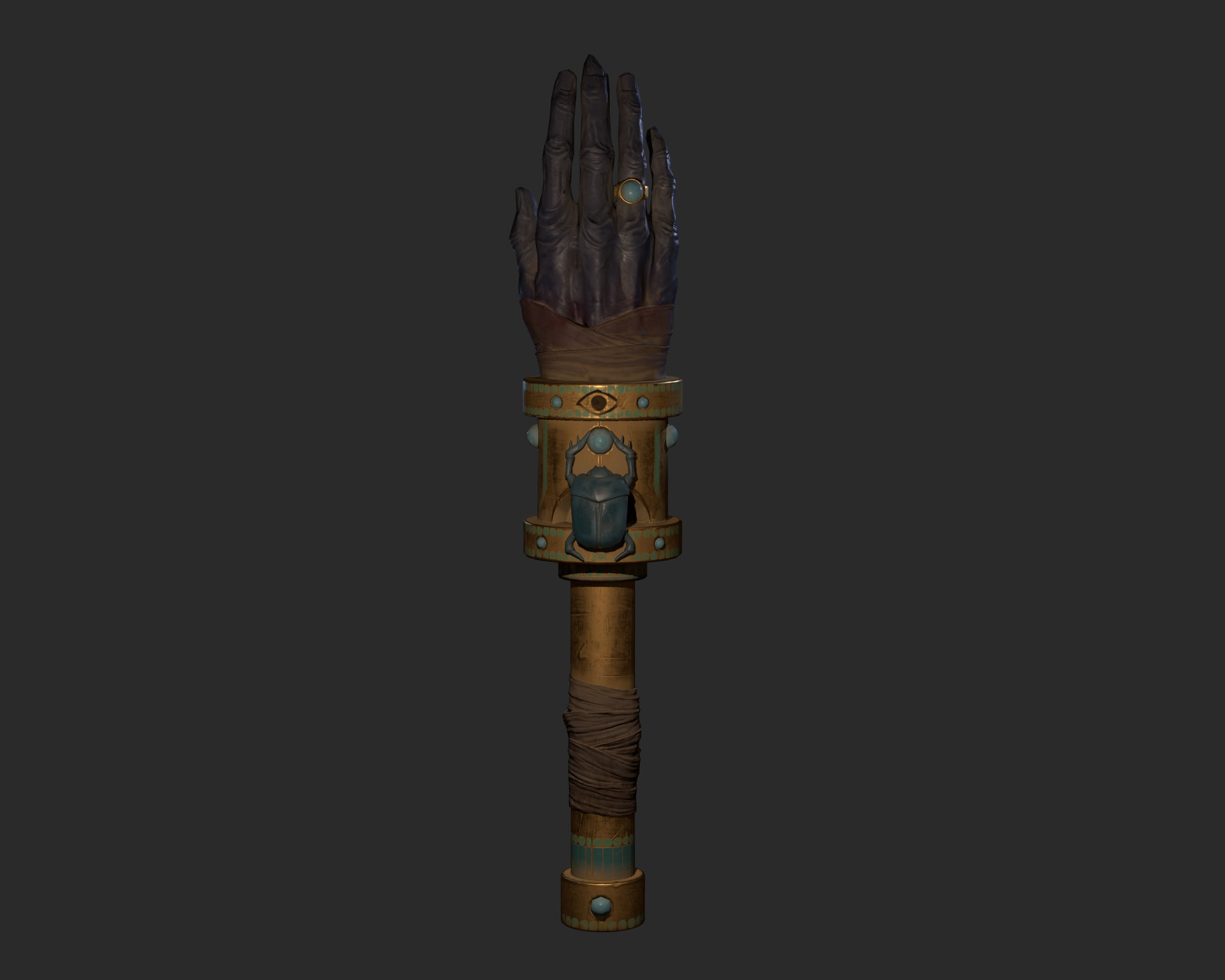 ArtStation - Mahon MaMummy Hand