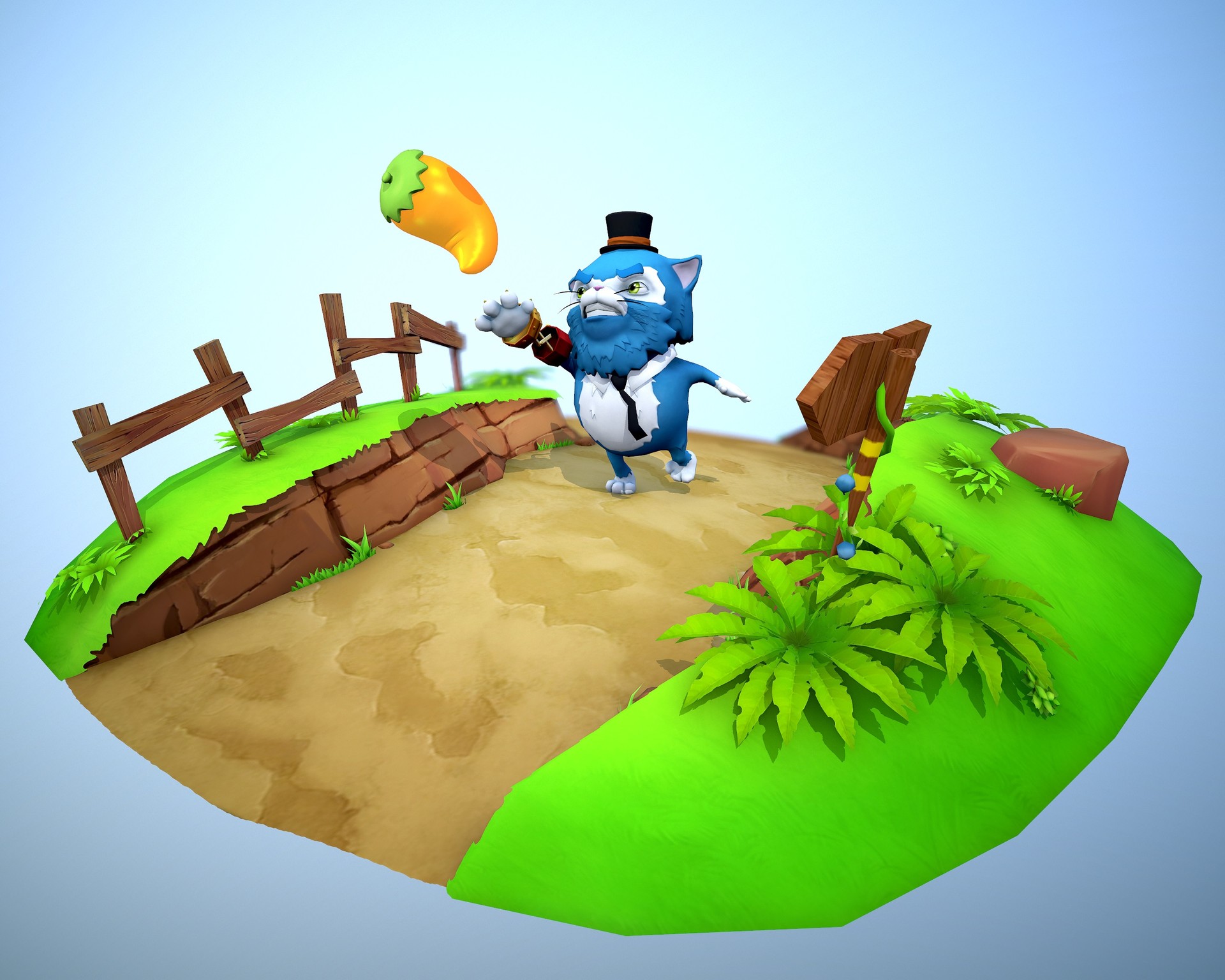 ArtStation - Mister Claws Pepper Panic- Fan Art