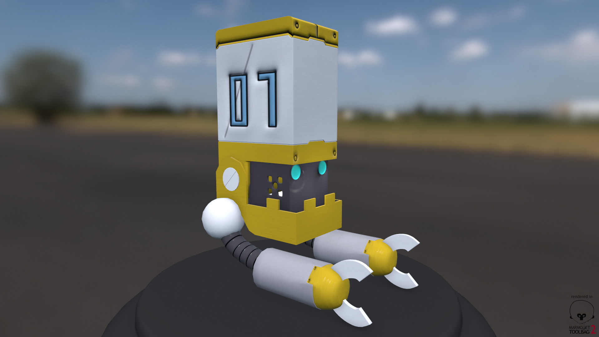 ArtStation - Robot Hero