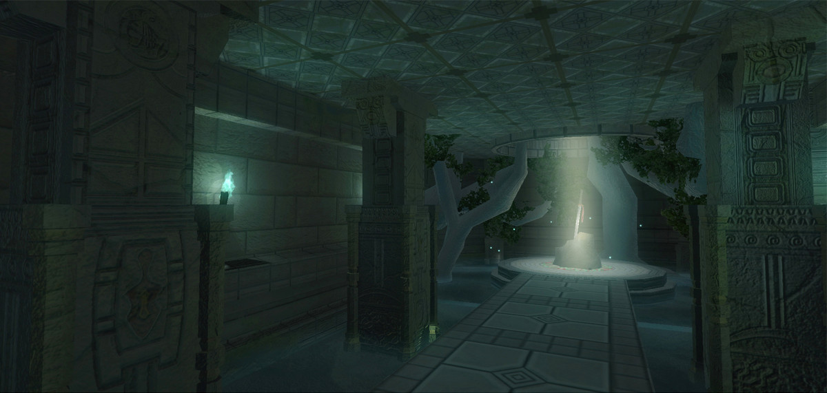 ArtStation - Underground Katana Altar - Environment