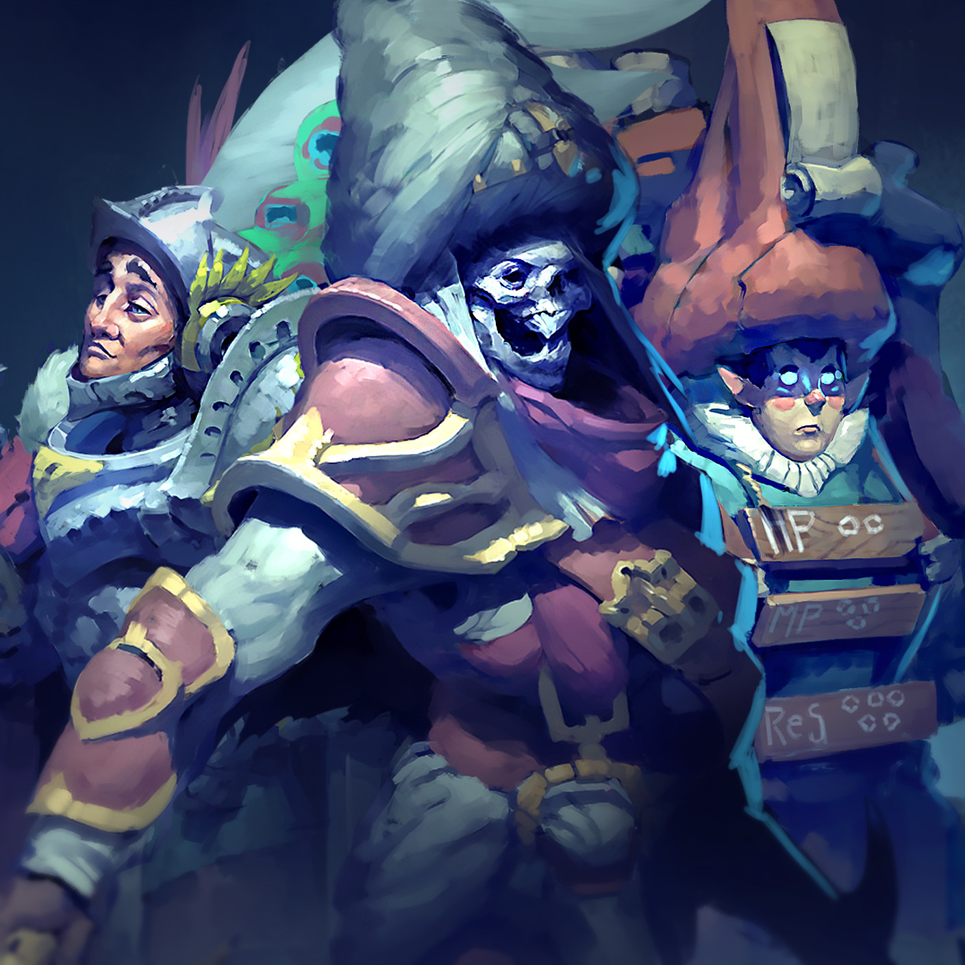 ArtStation - The Misfits of Raintown