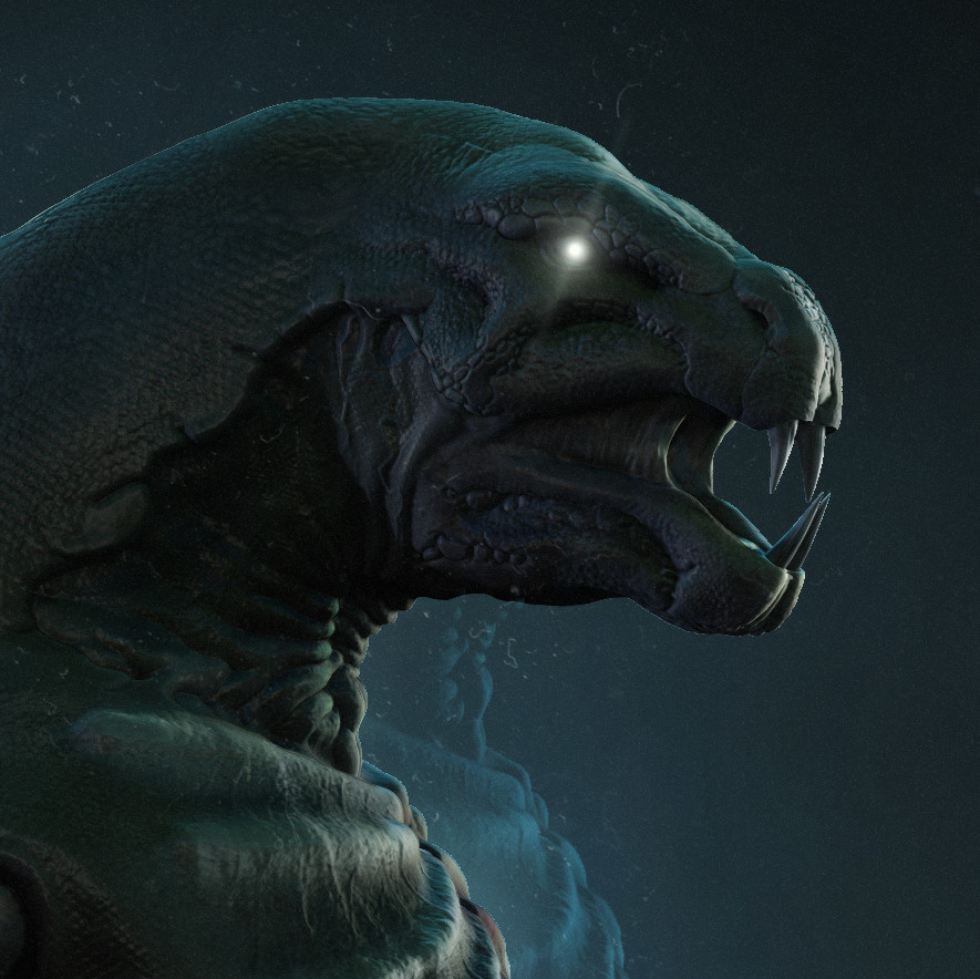 ArtStation - Snake Wraith - Commission