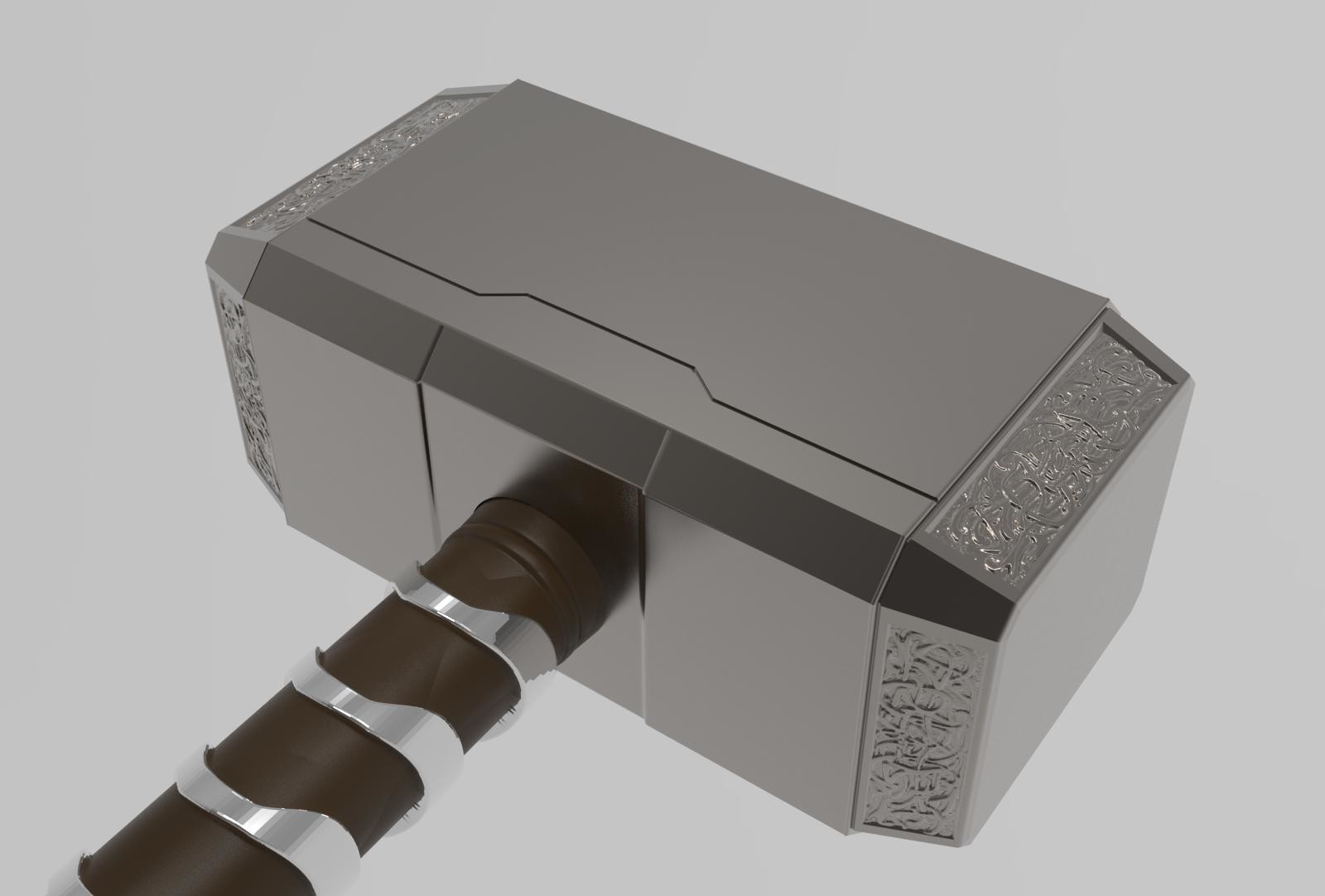 ArtStation - Thor Hammer Modeling