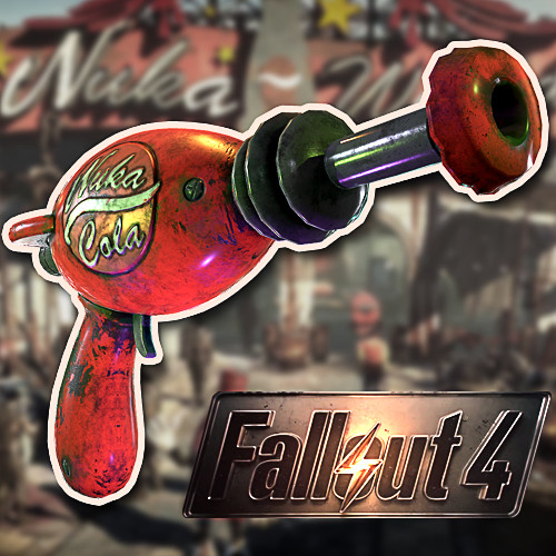 ArtStation - Nuka Cola space gun