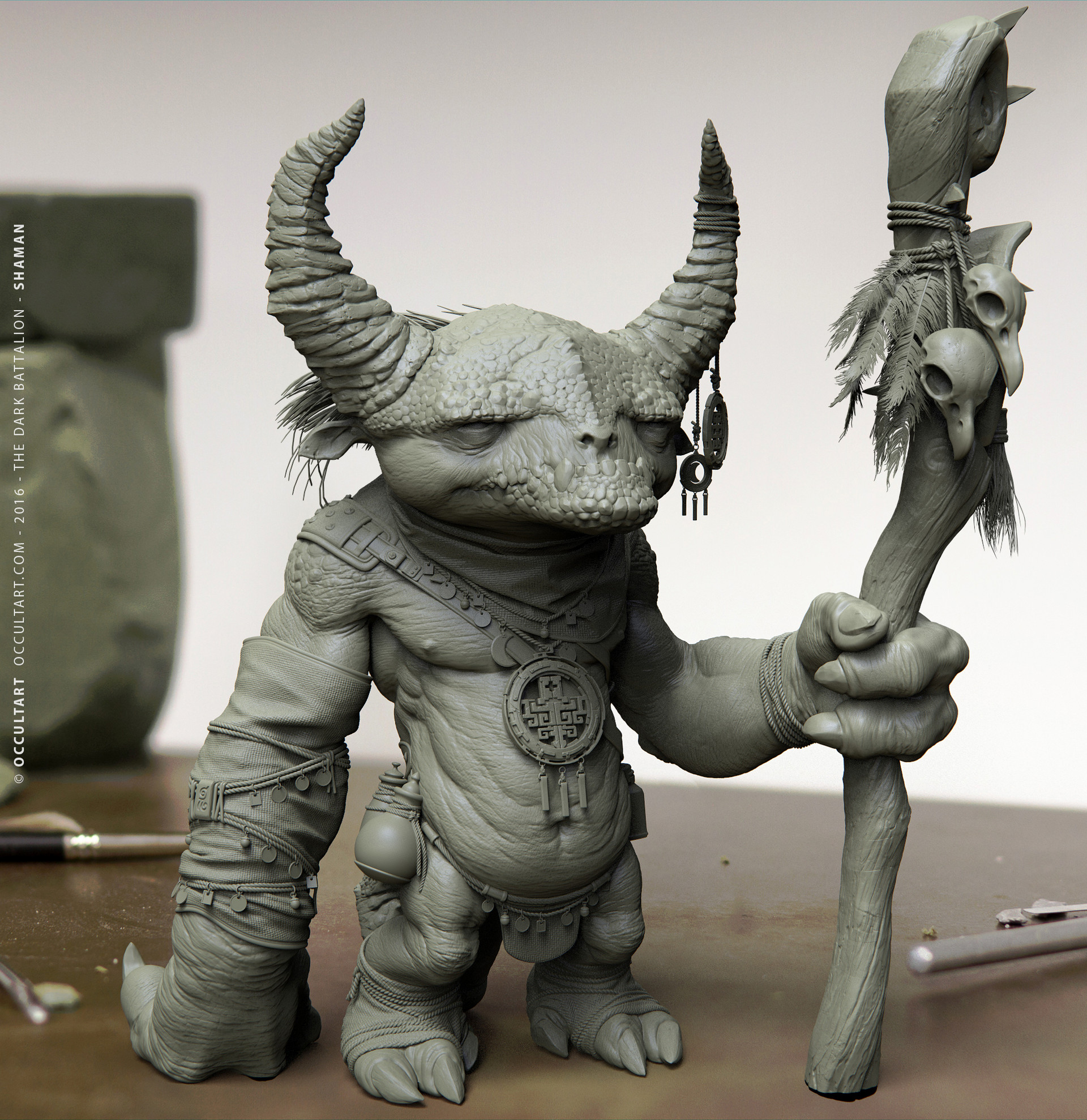 OccultArt Creation Studios - The Dark Battalion - SHAMAN