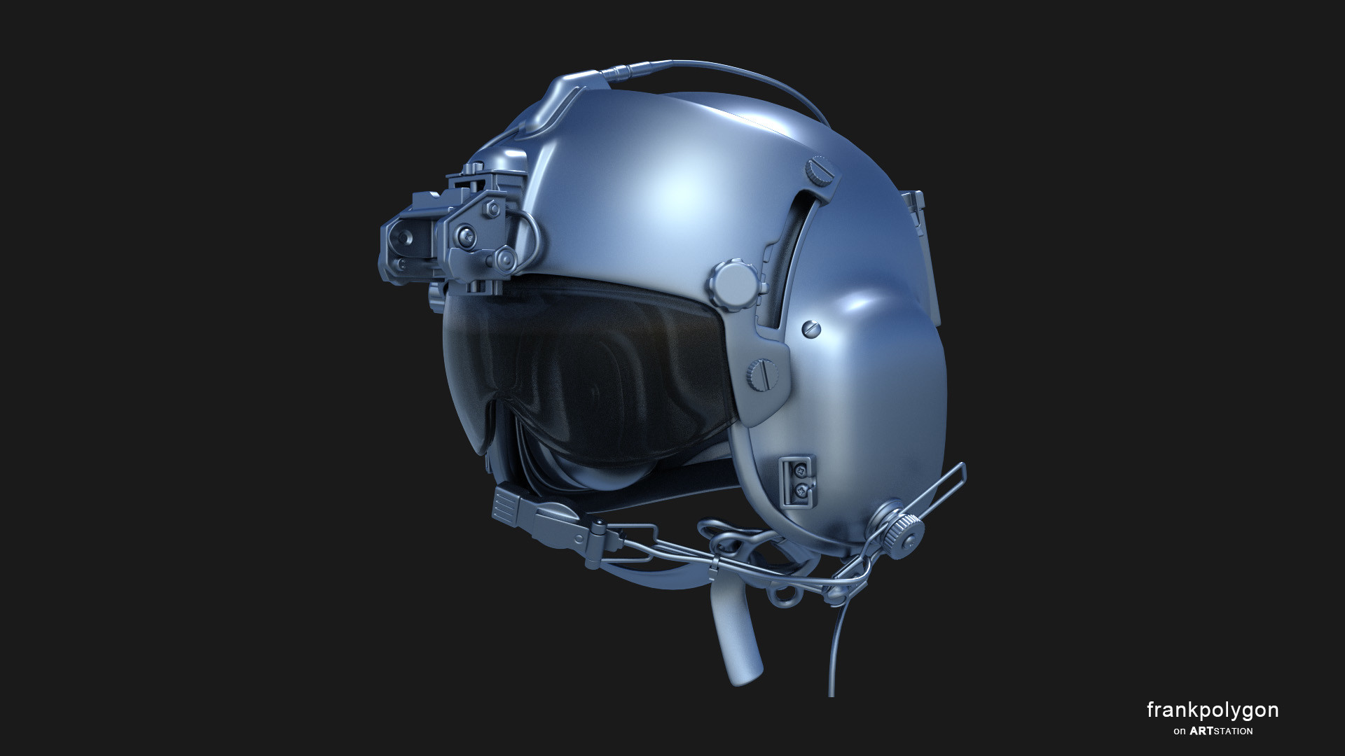 ArtStation - Crew Helmet (High Poly)