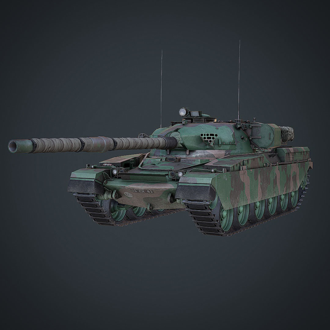 ArtStation - Chieftain_Mk5 Tank