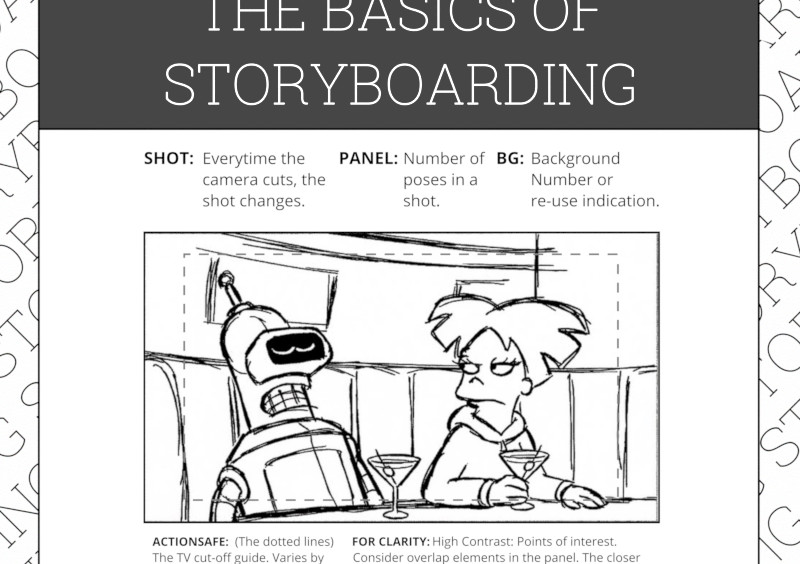 ArtStation - Storyboarding Basics - An Infographic