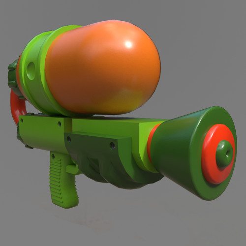 ArtStation - Splattershot from Splatoon