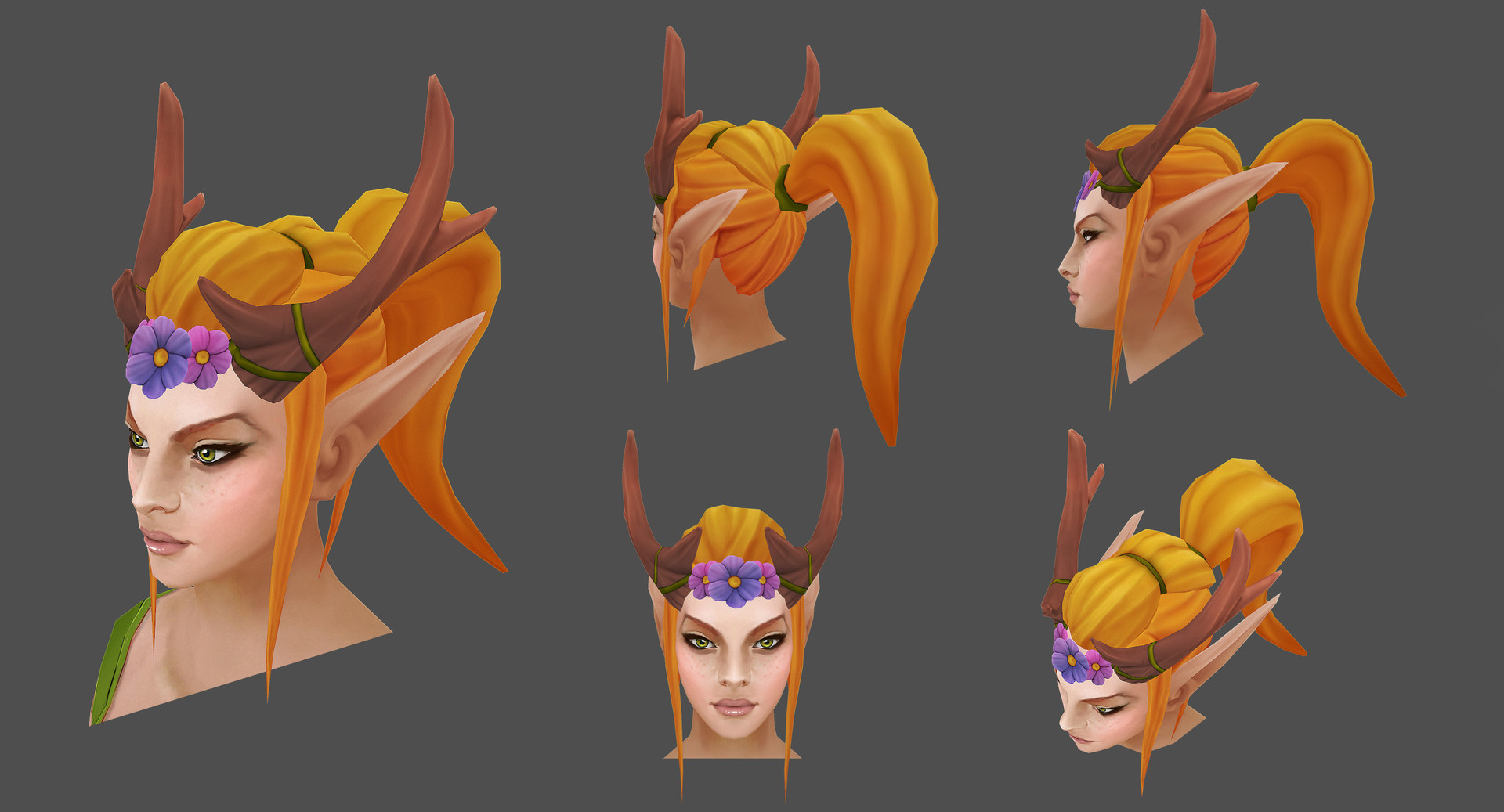 ArtStation - Windrunner Set - WIP1