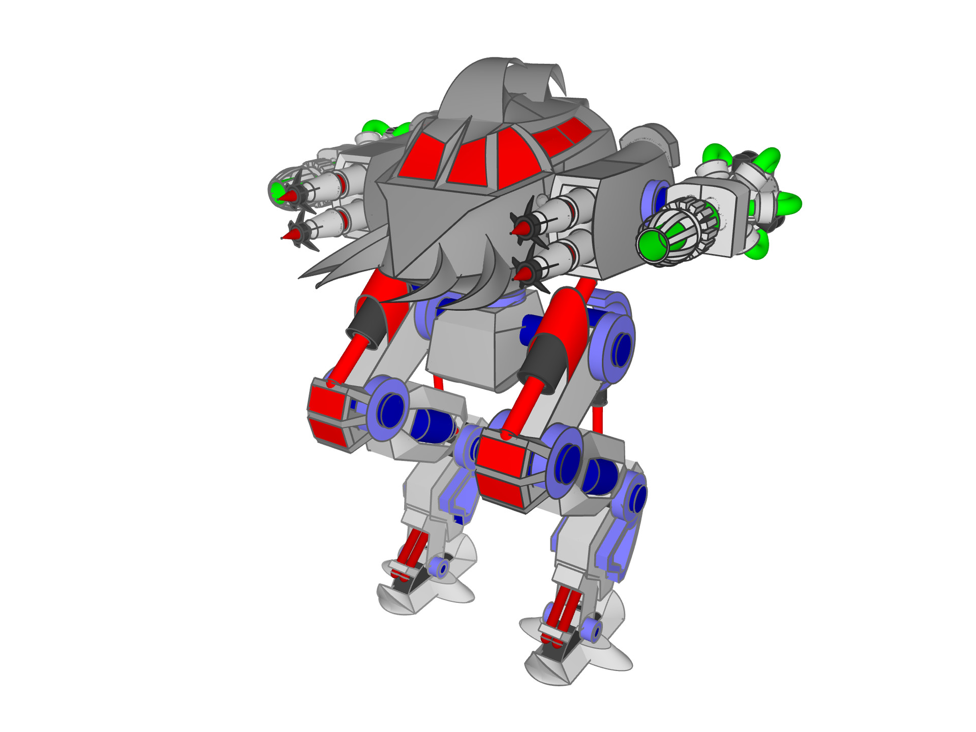 ArtStation - Concept walking robots