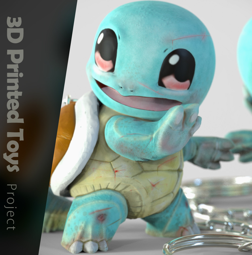 ArtStation - 3D Printed Toys Project