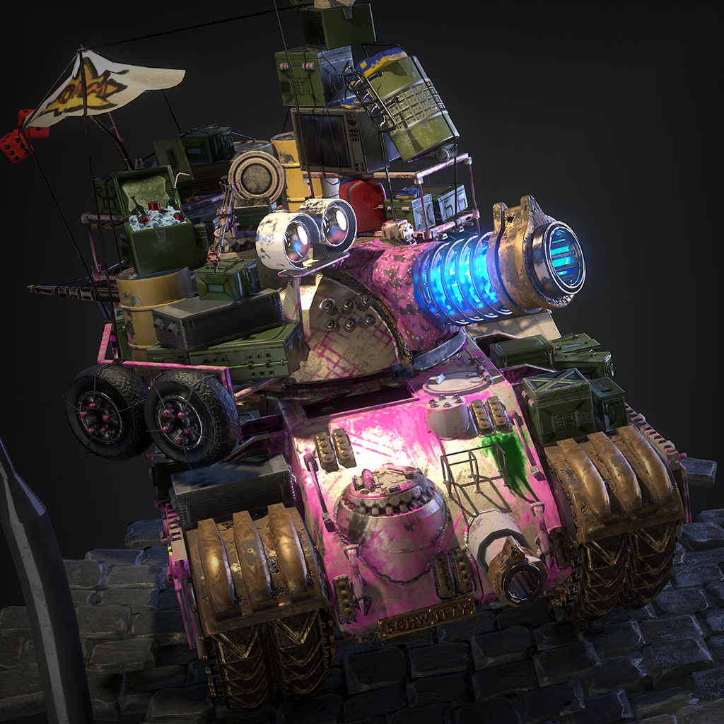 ArtStation - Punk Tank - Old Betsie