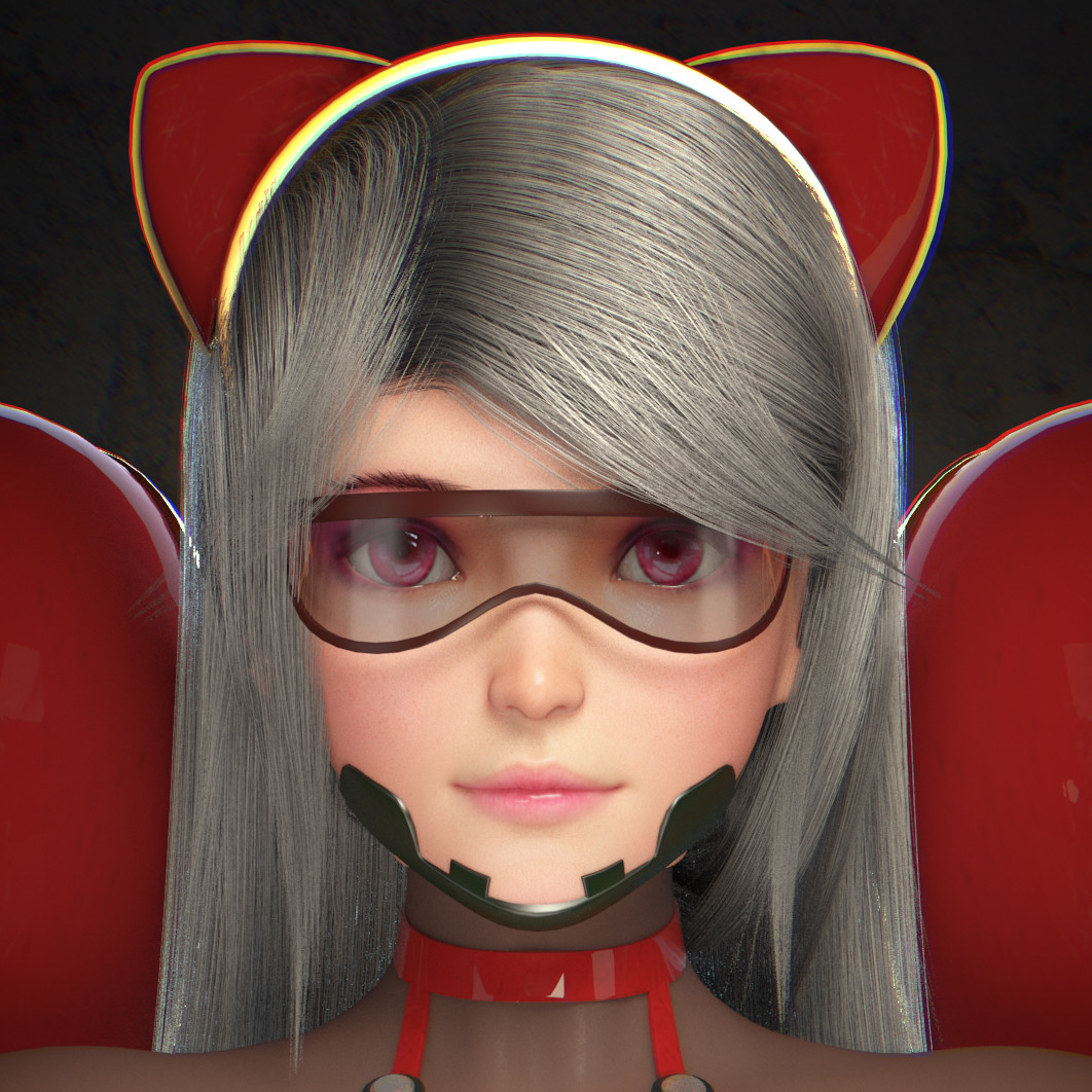 ArtStation - Mecha girl