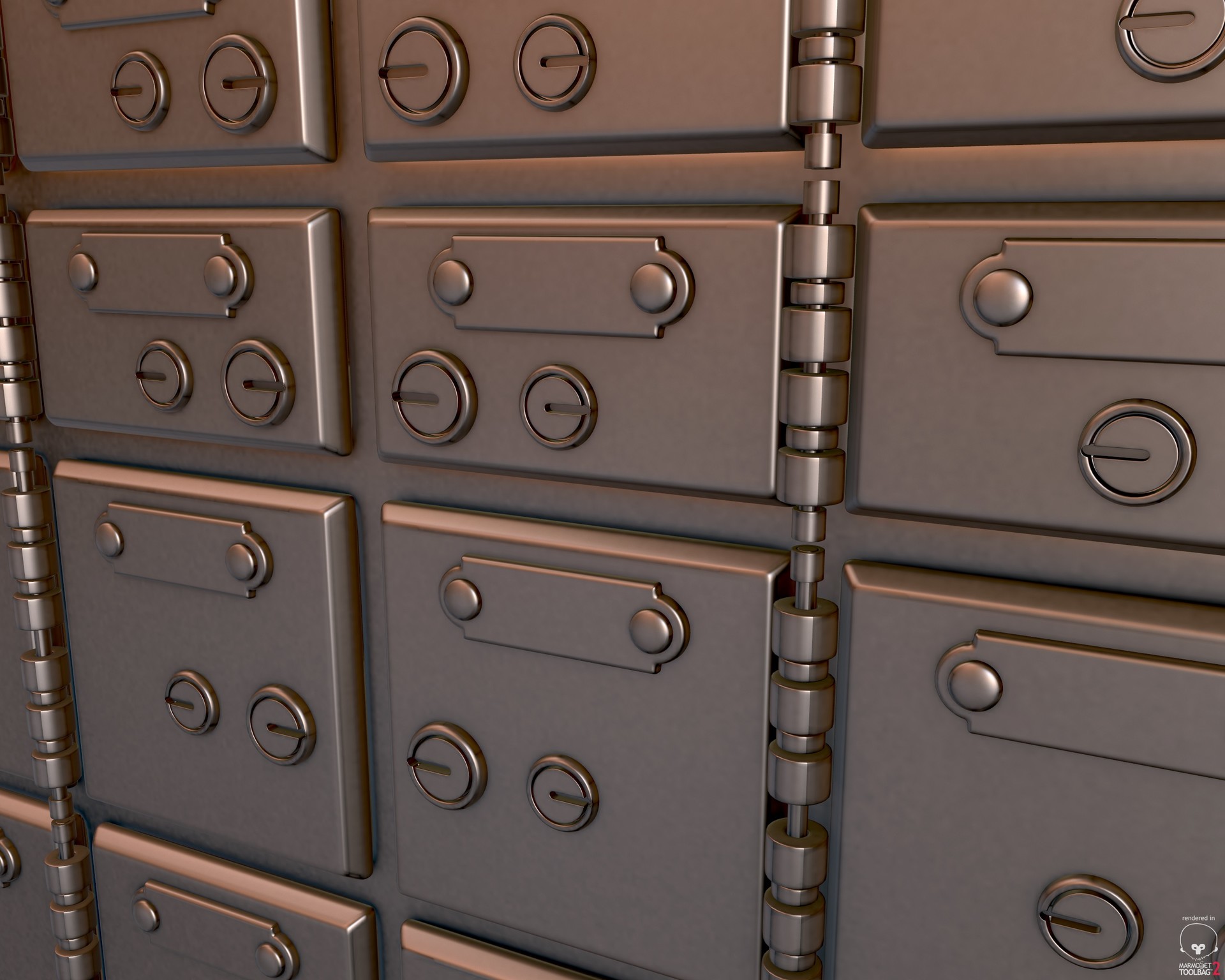 ArtStation - "Go For the Gold"; Safety Deposit Boxes