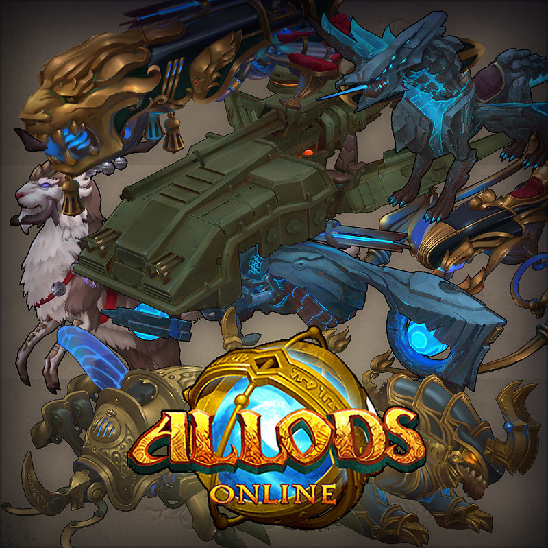 ArtStation - Mounts. project Allods Online