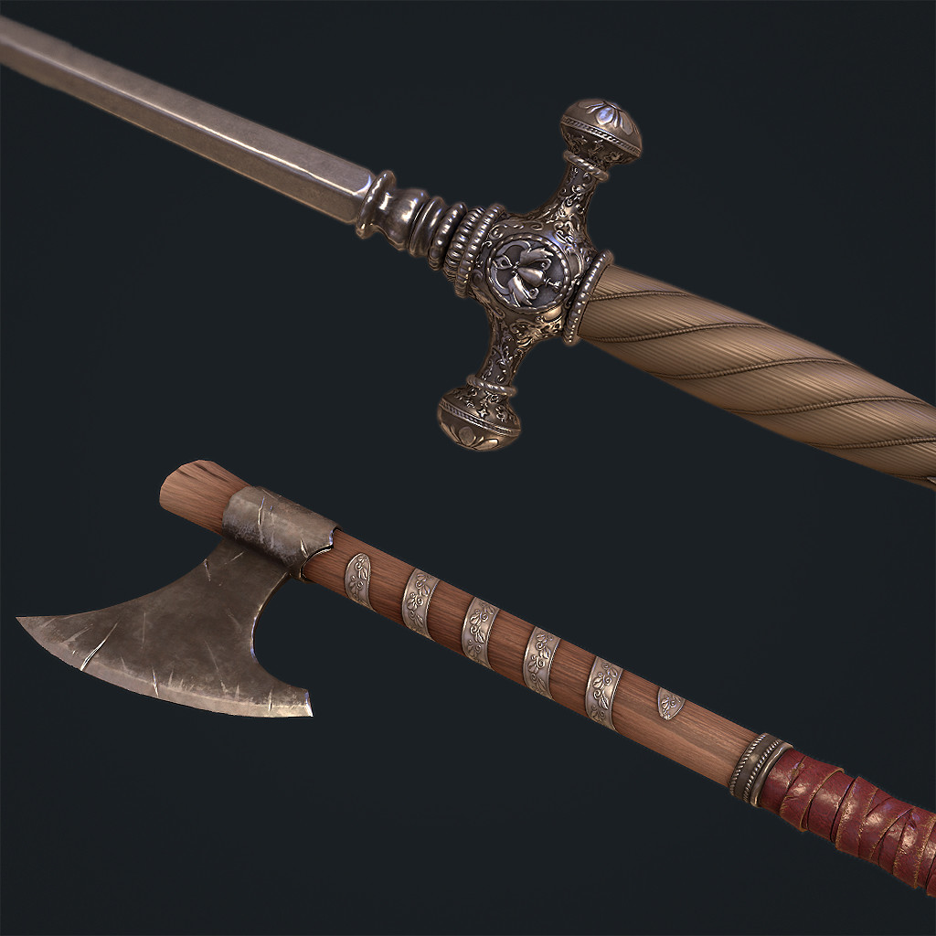 ArtStation - Chivalry Workshop Items