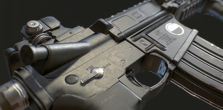 ArtStation - Generic Rifle