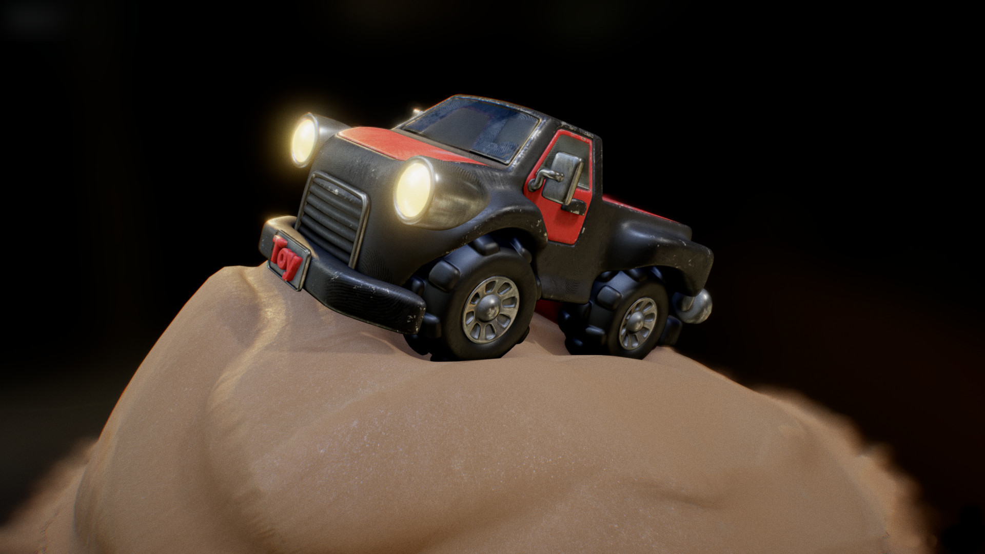 ArtStation - Toy Pickup-Truck