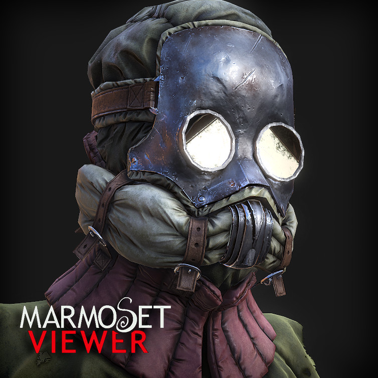 ArtStation - "Gas Mask"