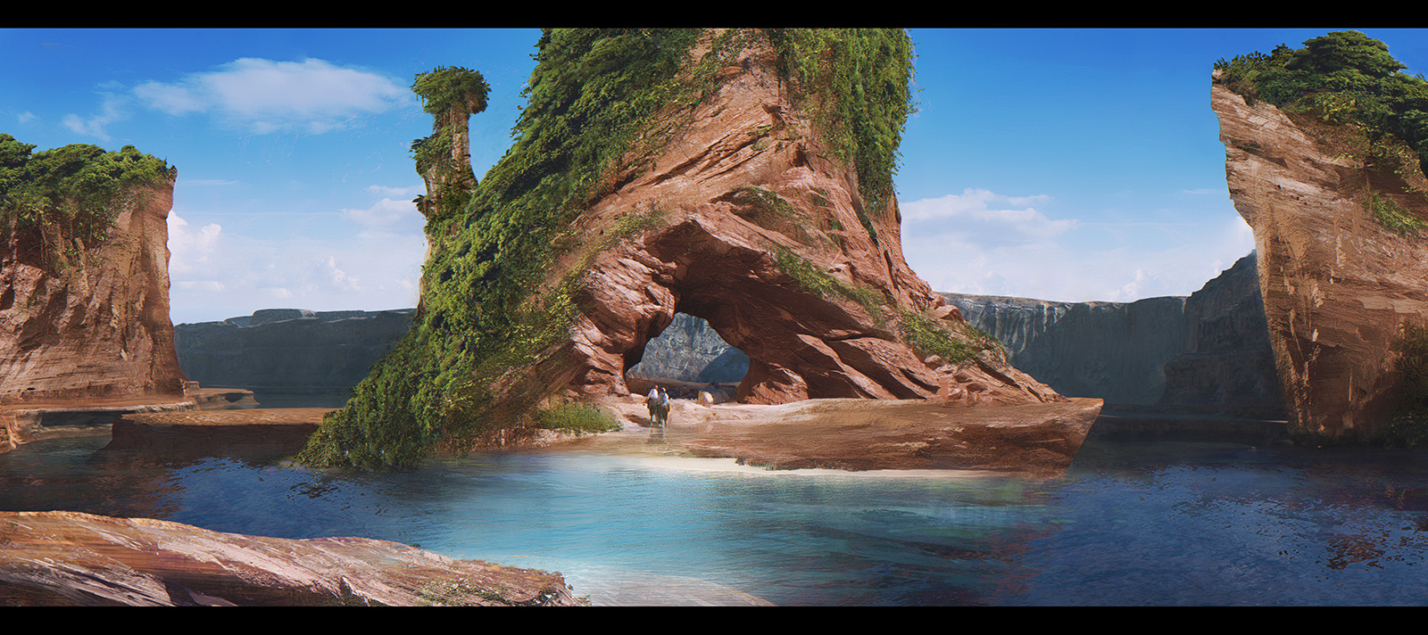 ArtStation - Hidden cove