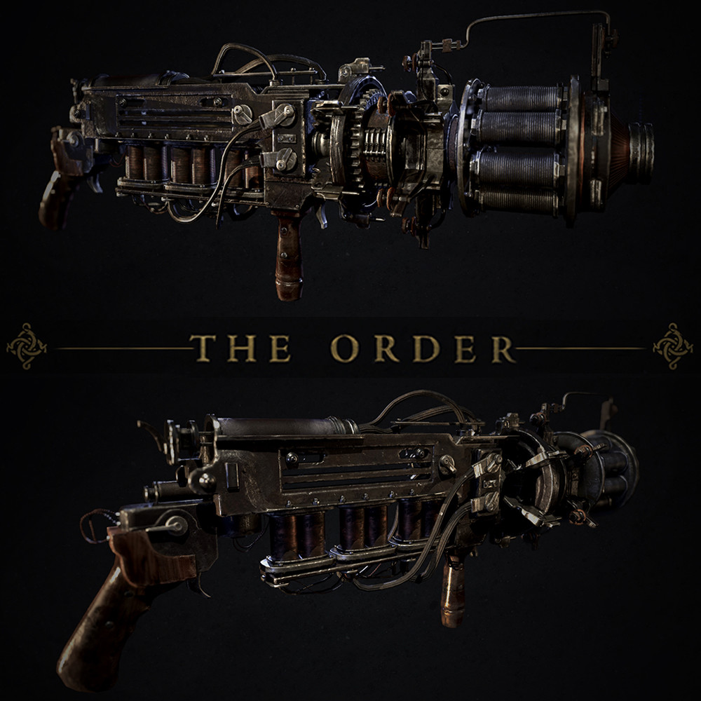 ArtStation - The Order - 1886 : Lightning Gun