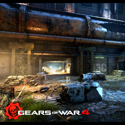 ArtStation - Gears of War 4: Lighting Gameplay Levels
