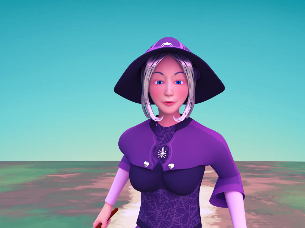 ArtStation - Witch Running Animation