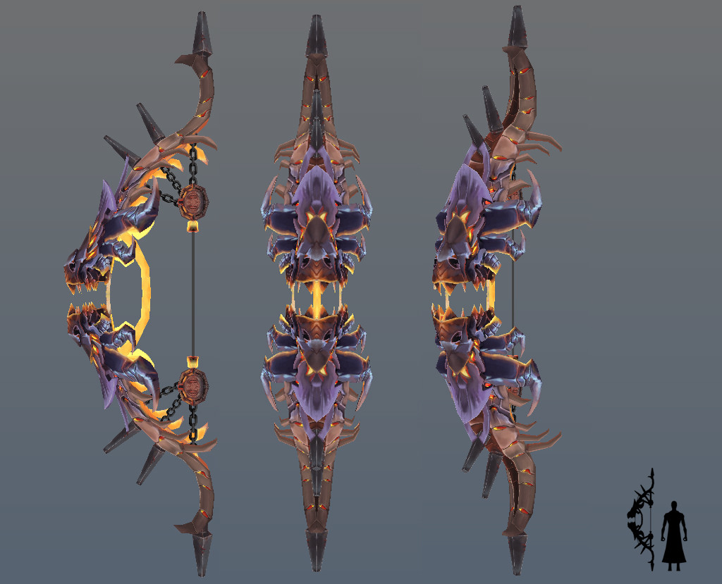 ArtStation - HellFire Bow